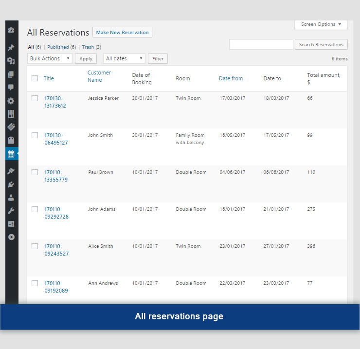 Hotel reservation and Front desk Software – Rio Robot Pte.Ltd